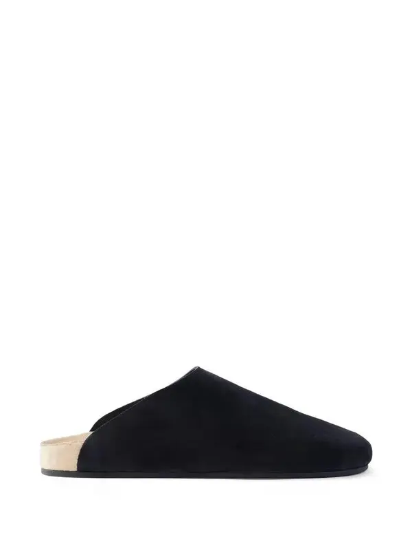 THE ROW Hudson Mules - Black
