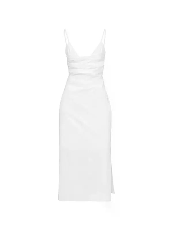 Patrizia Pepe Bustier Midi Dress