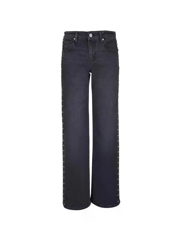 Ag Adria Studded Jeans - Black