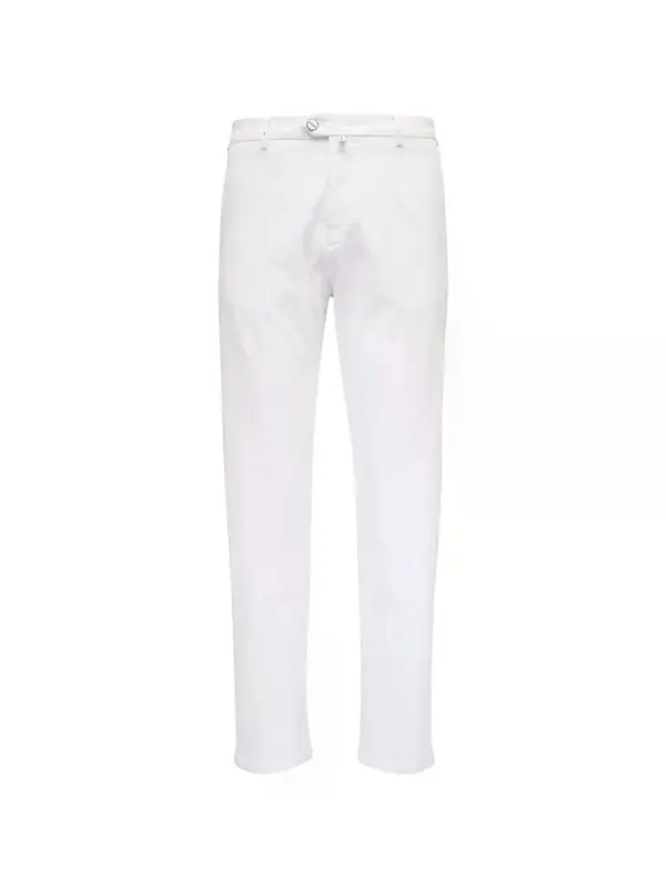 Kiton Straight-leg Jeans - White