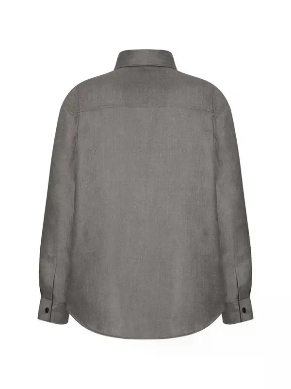 THE ROW Chest-pocket Shirt - Grey