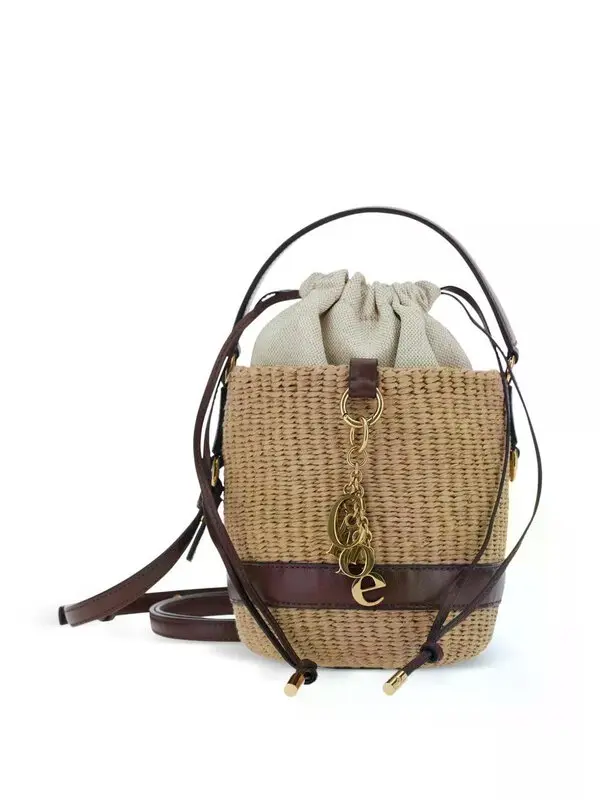 Chloé Charm Bucket Bag - Neutrals
