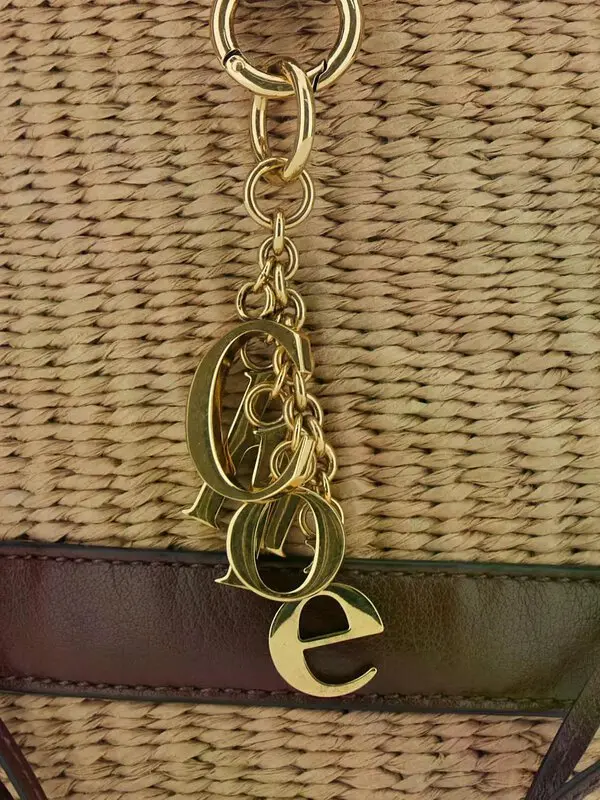 Chloé Charm Bucket Bag - Neutrals