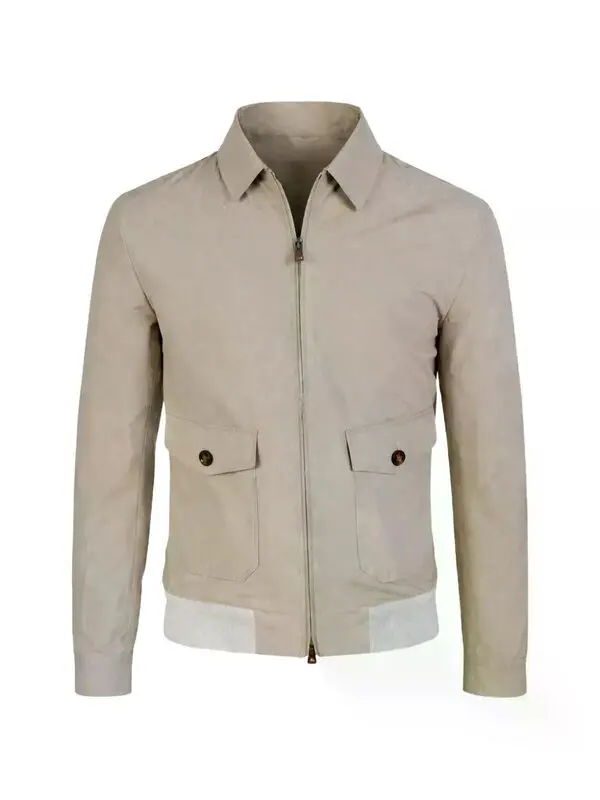 Kiton Flap-pocket Jacket - Neutrals
