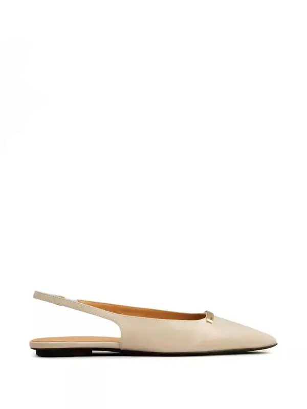 TOD'S Strap Bar Ballet Flats - Neutrals