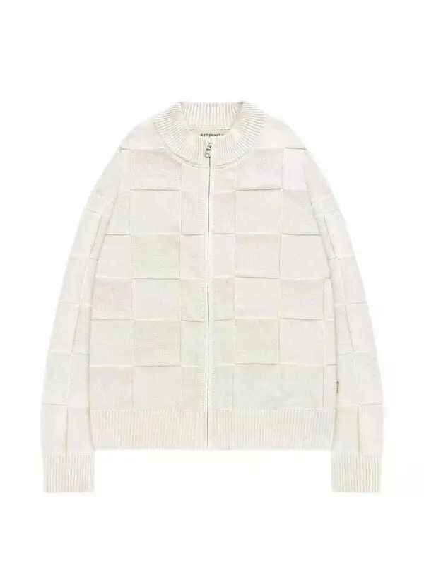 RETERNITY Woven Zip-knit Jacket - Neutrals
