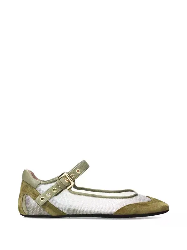 Premiata Buckle Ballet Flats - Neutrals