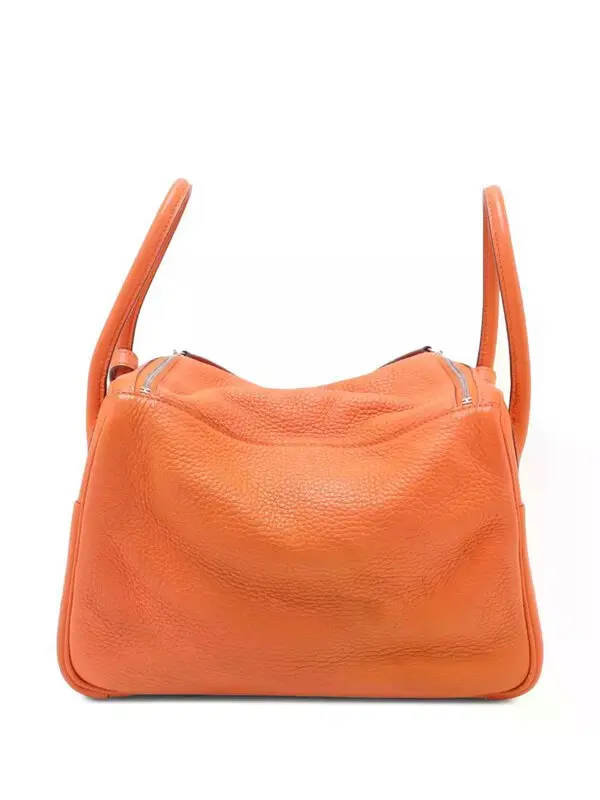 Hermès 2007-2026 Clemence Lindy 26 Satchel - Orange