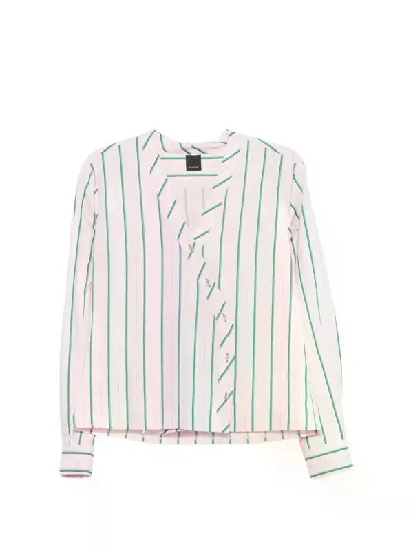 Pinko Ottavia Striped Shirt - Pink