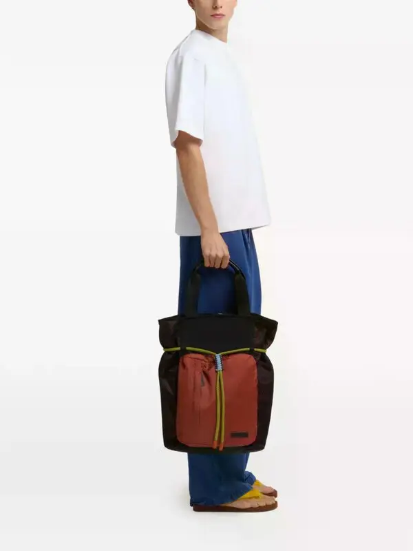 Marni Mesh-panels Tote Bag
