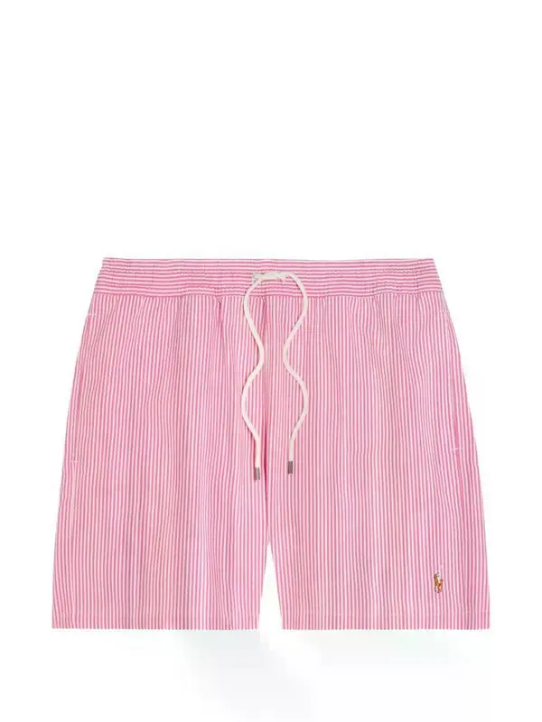 Polo Ralph Lauren Striped Swim Shorts - Pink