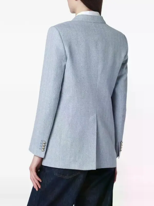 Tagliatore Double-breasted Blazer - Blue