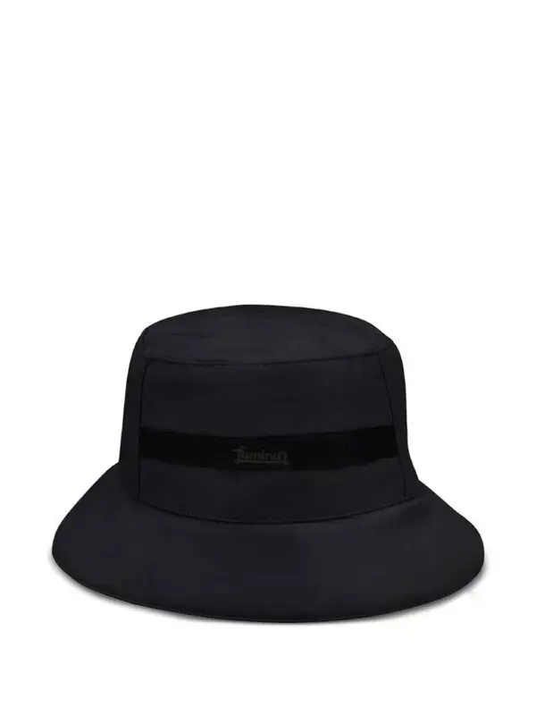 Herno Gore-tex Patch Bucket Hat - Black