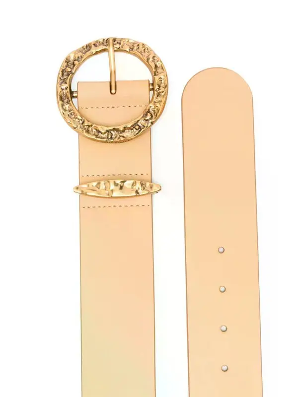 Zimmermann Solena Buckled Belt - Neutrals