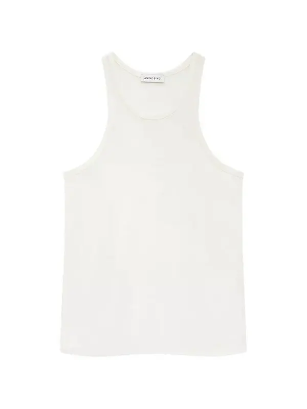ANINE BING Kooper Tank - Neutrals