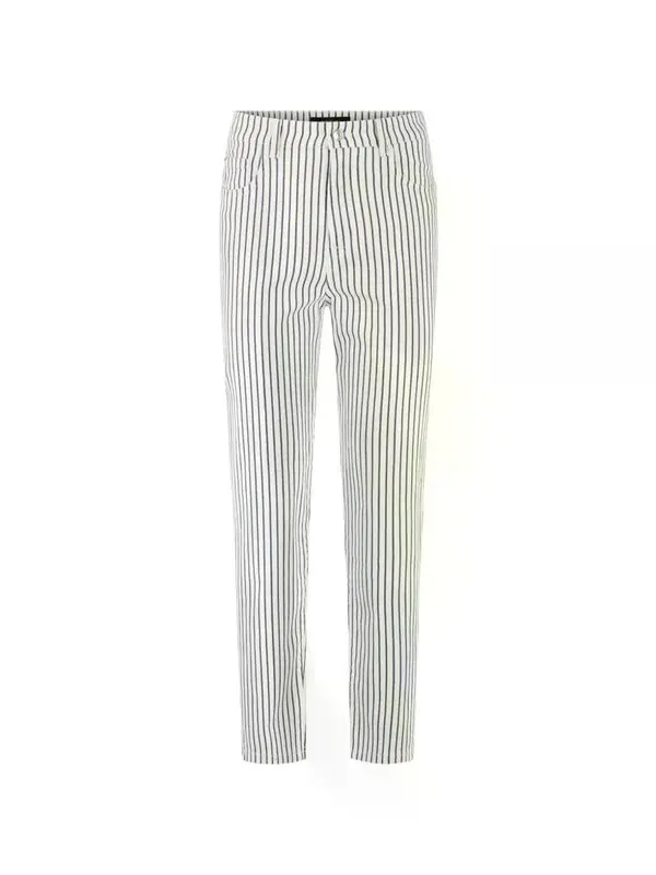 MARCCAIN Striped Jeans - White