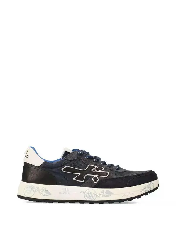 Premiata Logo-detail Sneakers - Blue