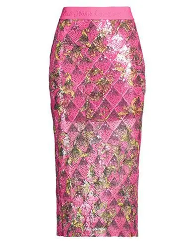 Versace Midi Skirt Fuchsia Size Polyester, Elastane - Pink