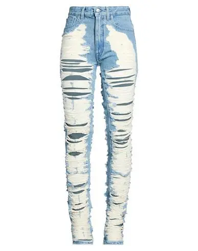 MAISON MARGIELA Cotton Denim Jeans - Blue