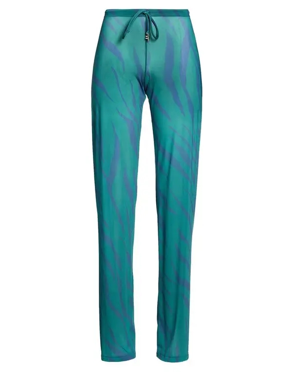 FISICO Zebra Print Relaxed Fit Drawstring Waist Pants