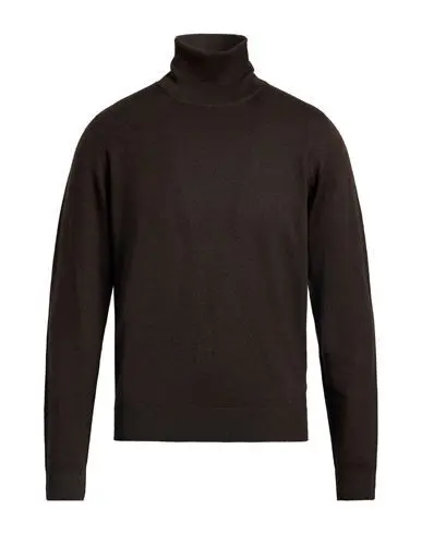 DRUMOHR Turtleneck Dark Size Merino Wool - Brown