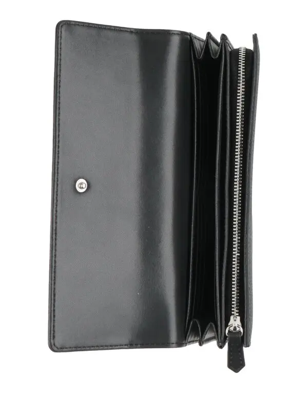 VIVIENNE WESTWOOD Wallet Textile Fibers - Black