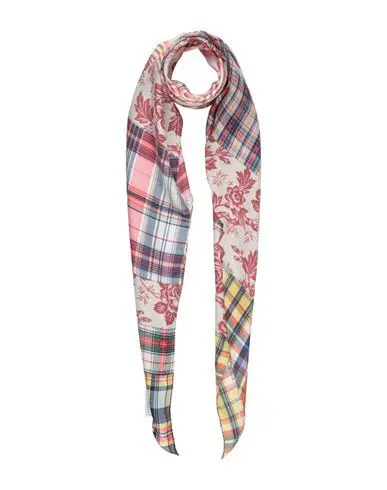PIERRE-LOUIS MASCIA Scarf Rust Silk - Red