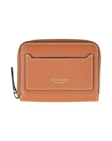 Burberry Wallet Tan Calfskin - Brown