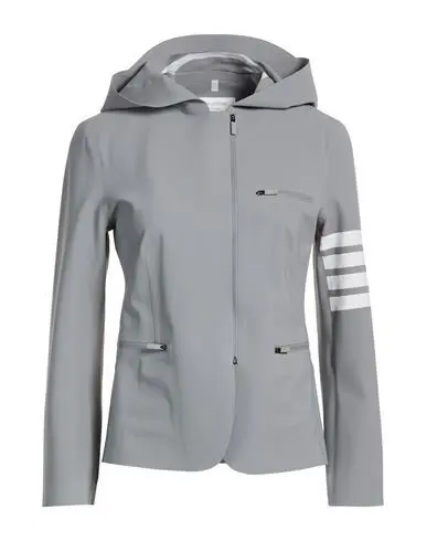 Thom Browne Jacket In Polyamide And Elastane - Grey