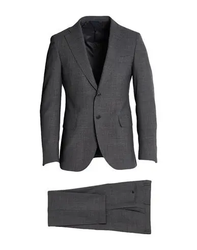 TOMBOLINI Suit Size Wool - Black