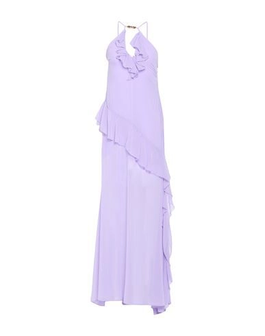 Versace Polyester Maxi Dress - Purple