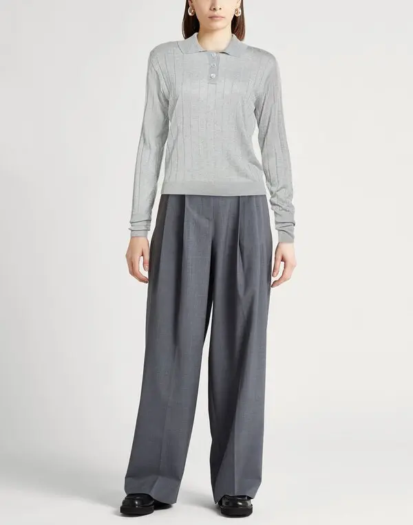 Peserico Ribbed-knit Mélange Sweater