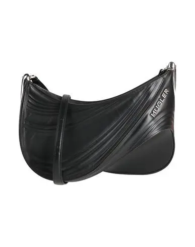 MUGLER Cross-body Bag Leather - Black