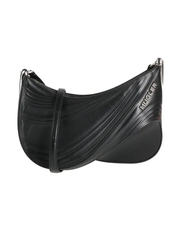 MUGLER Leather Crossbody Bag