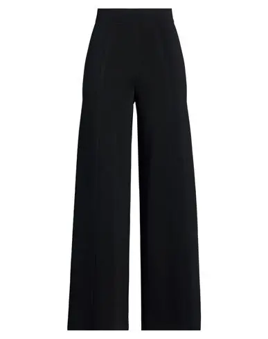 Max Mara Wide-leg Knit Pants - Black