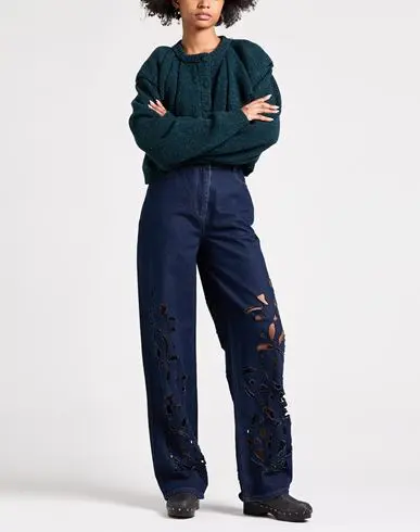 Alpha Studio Straight-leg Jeans With Appliqués And Embroidery