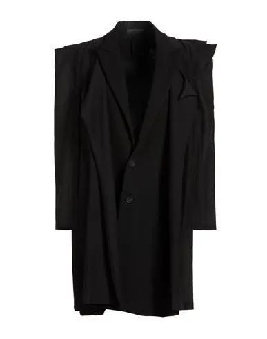 Yohji Yamamoto Wool And Silk Blazer - Black