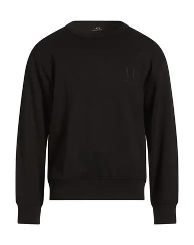 Armani Exchange Cotton Sweatshirt - Black