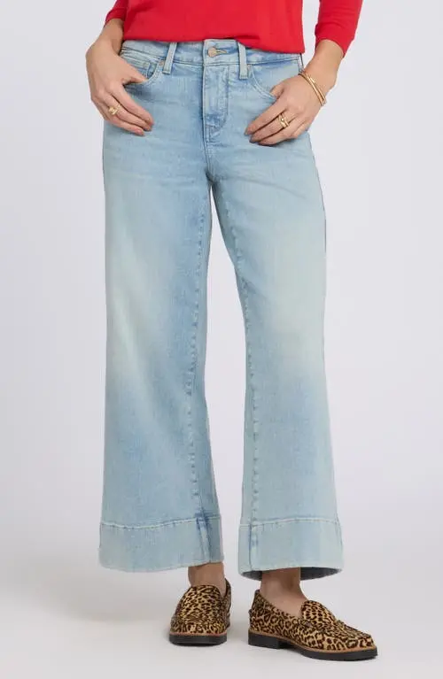 NYDJ Teresa Ankle Wide Leg Jeans - Keys View