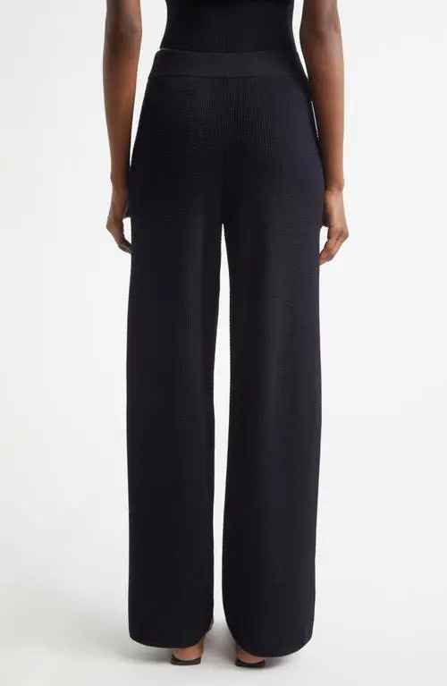 A.L.C. Banks Waffle Stitch Wide Leg Pants