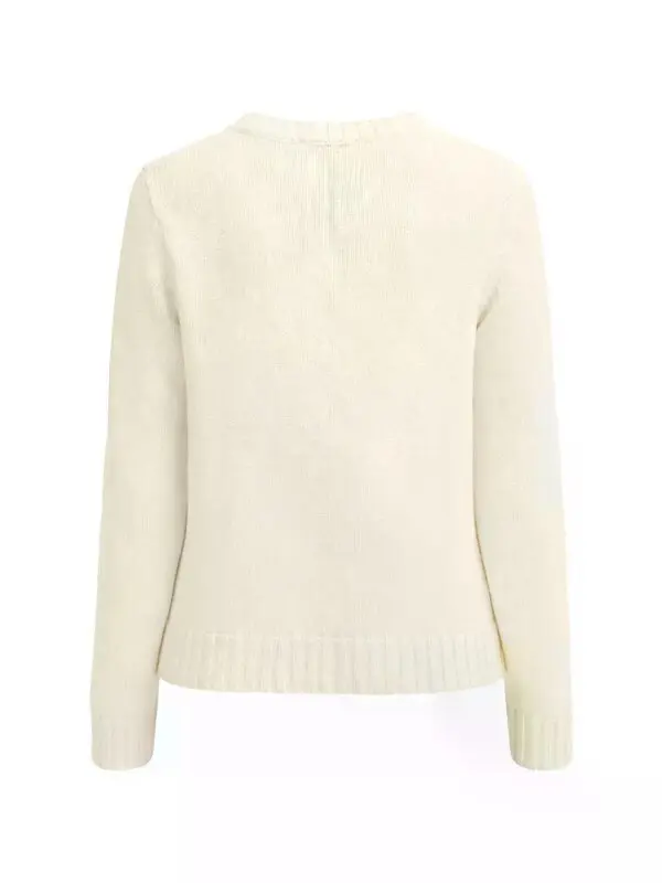 SPORTY & RICH Flag-detail Sweater