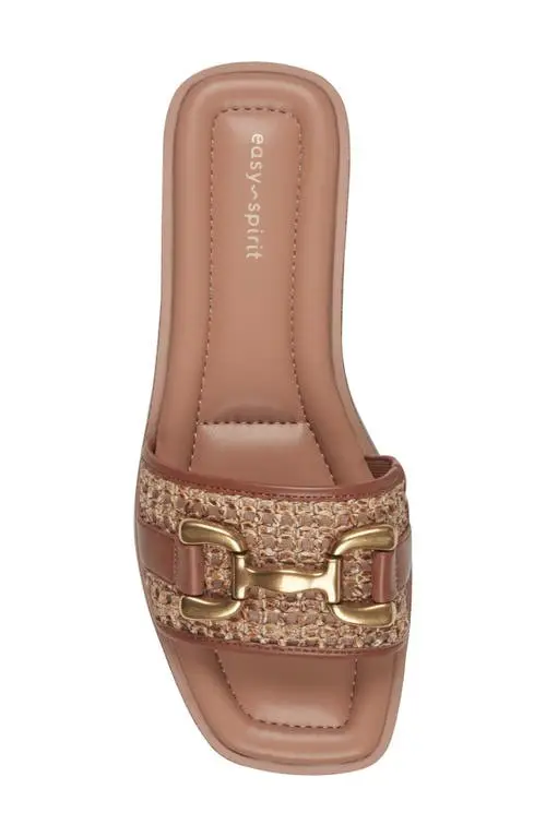 Easy Spirit Vana Bit Slide Sandal - Medium Brown
