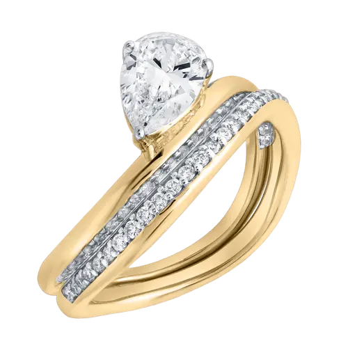 LUVMYJEWELRY 1.9 Ct. T.w. Lab Grown Diamond 14k Gold Ring - 14k Yellow Gold