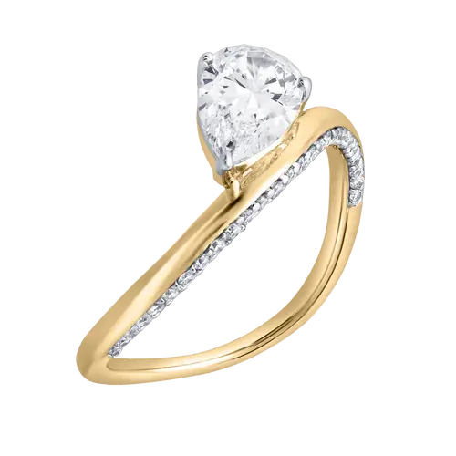 LUVMYJEWELRY 1.9 Ct. T.w. Lab Grown Diamond 14k Gold Ring - 14k Yellow Gold