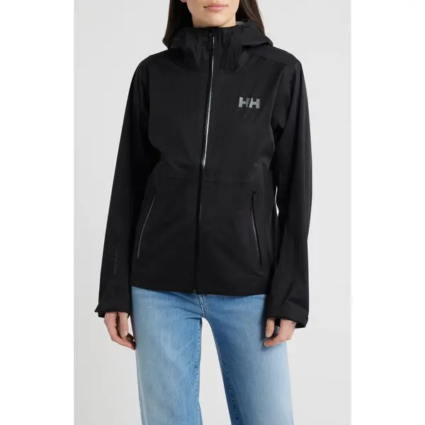 Helly Hansen Momentum 3-layer Waterproof Hooded Jacket - Black