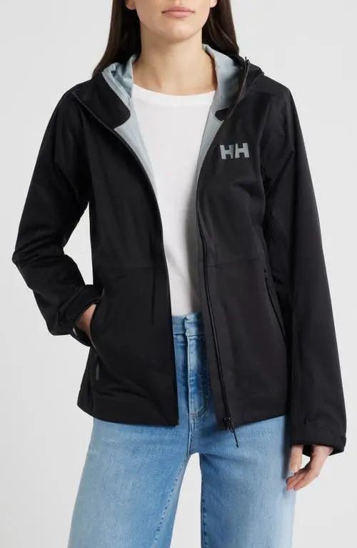 Helly Hansen Momentum 3-layer Waterproof Hooded Jacket - Black