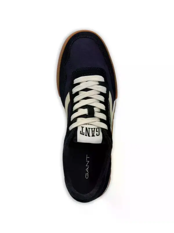 Gant Stripe Lace-up Sneakers - Blue