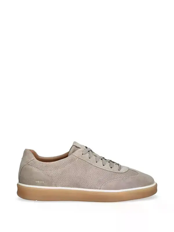 Geox Perforated Lace-up Sneakers