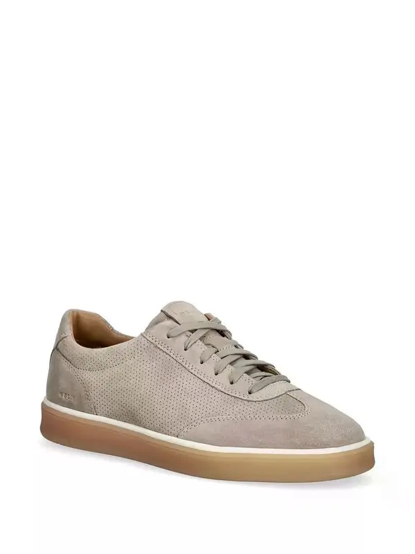 Geox Perforated Lace-up Sneakers