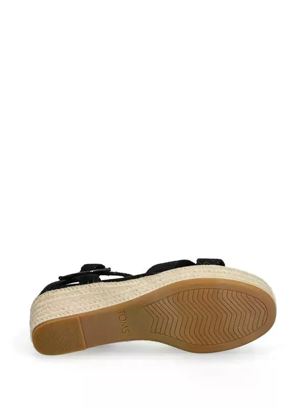 Toms Audrey Buckle Espadrille Sandals